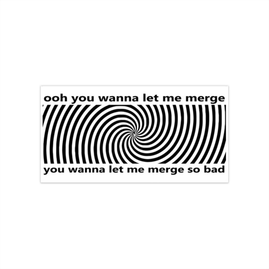 Funny Meme Bumper Sticker, Hilarious Gag Gift for Car Lovers Rude ...