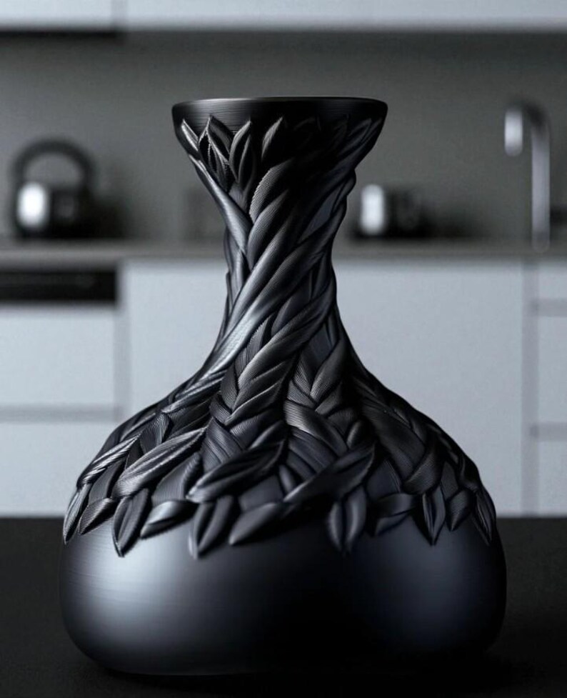 Modern Watertight 3D Printed "mystic" Vase- Unique Home Decor & Gifts ...
