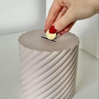 Rocketship Piggy Bank, 3D Print STL File - Etsy