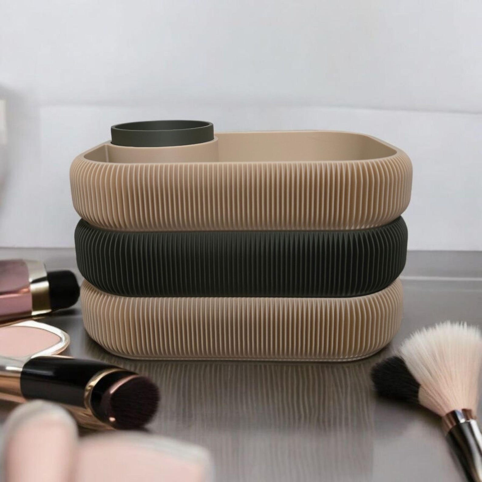 Modern "blushie" Modular Makeup Organizer - Etsy