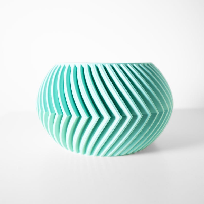 Modern "neo Plant" 3D Printed Planter Pot W/drainage Tray - Etsy