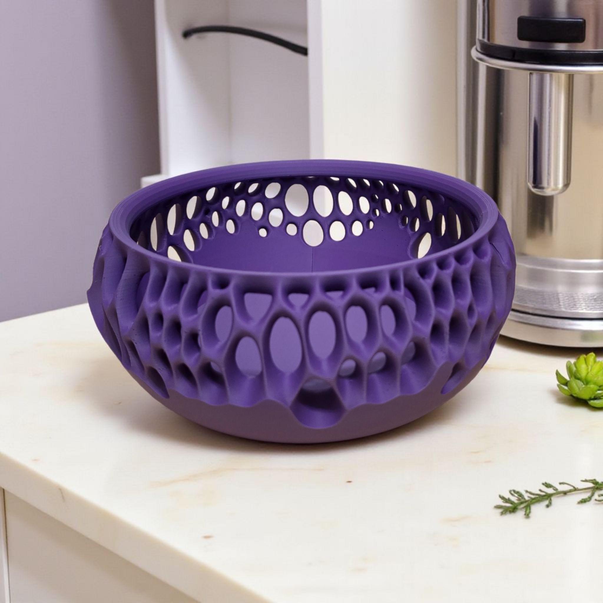 3D Printed Catch-all Bowl "tron" - Modern Minimalist Desk & Entryway ...