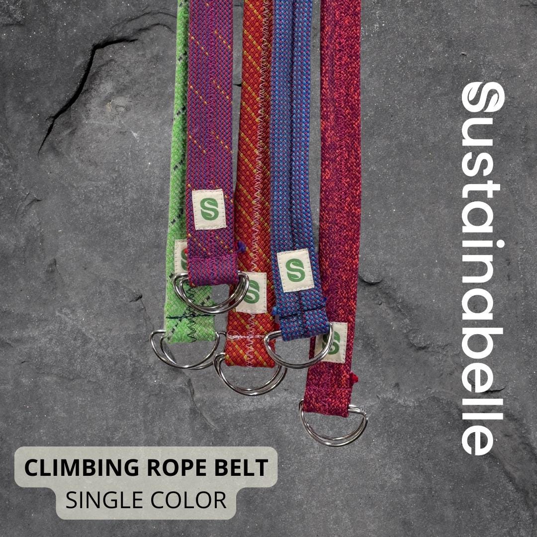Climbing Rope Belt - Etsy