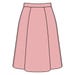 Paneled Flared Skirt Pattern, Six Panel Skirt, High Waist Skirt, PDF ...