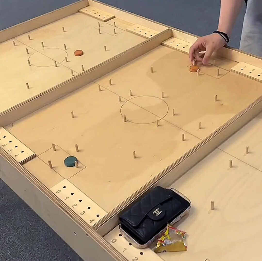 Wooden Finger Soccer Game - Carnival Games- Outdoor Games - Backyard ...