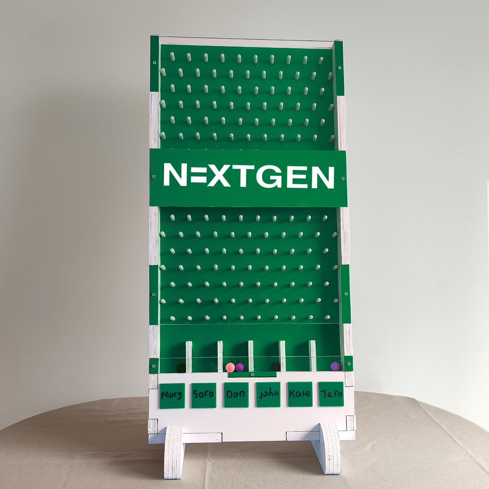 Custom Plinko Board - Wood Plinko - Logo Plinko - Trade Show Plinko ...