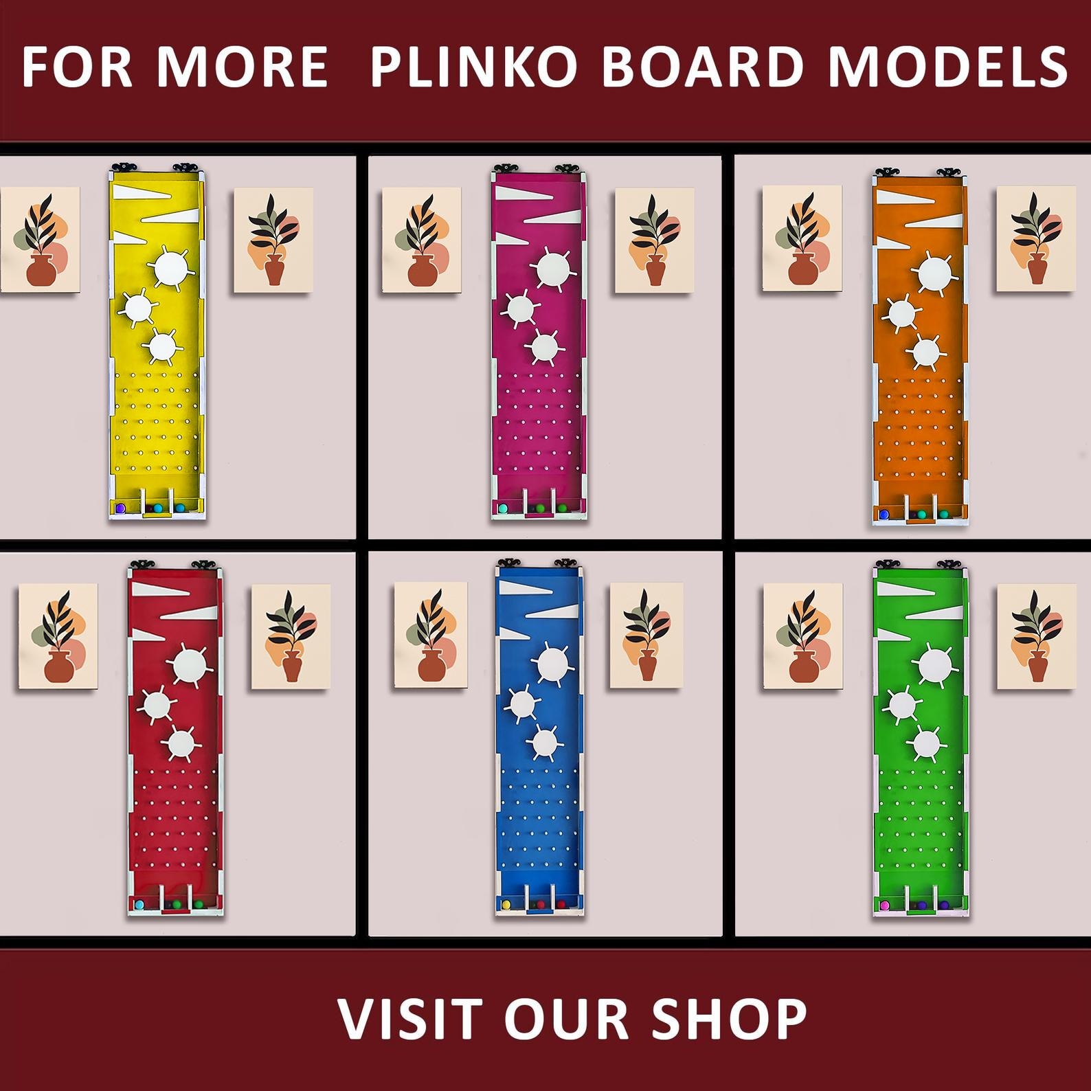 Plinko Game Board for Wall - Wall Games - Plinko Board Game - Bar Games ...
