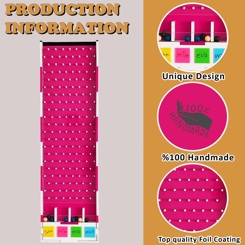 Custom Plinko Board - Wall Games - Game for School, Bar, Church - Wall ...