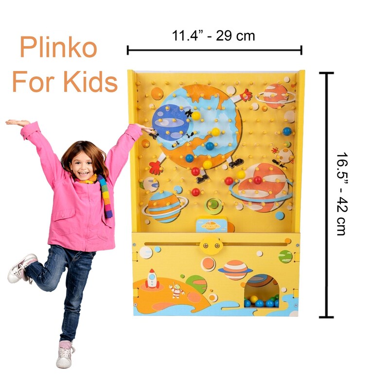 Kids Games - Fun Games - Plinko Board Game – Yard Game - Marble Race ...