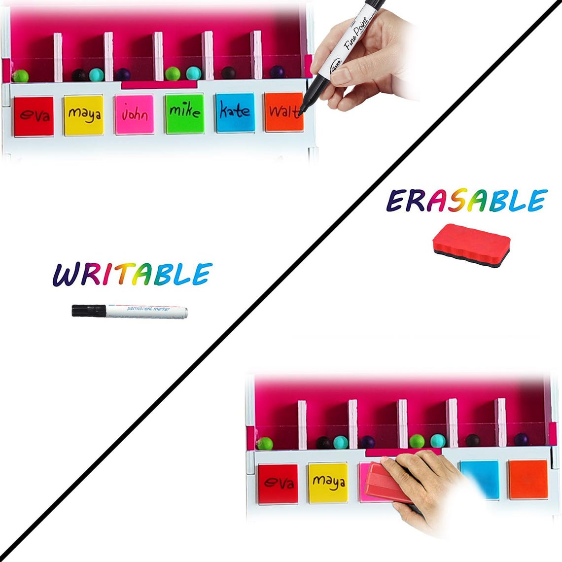 Plinko Carnival Game - Wooden Large Plinko Board Game – Marble Race ...