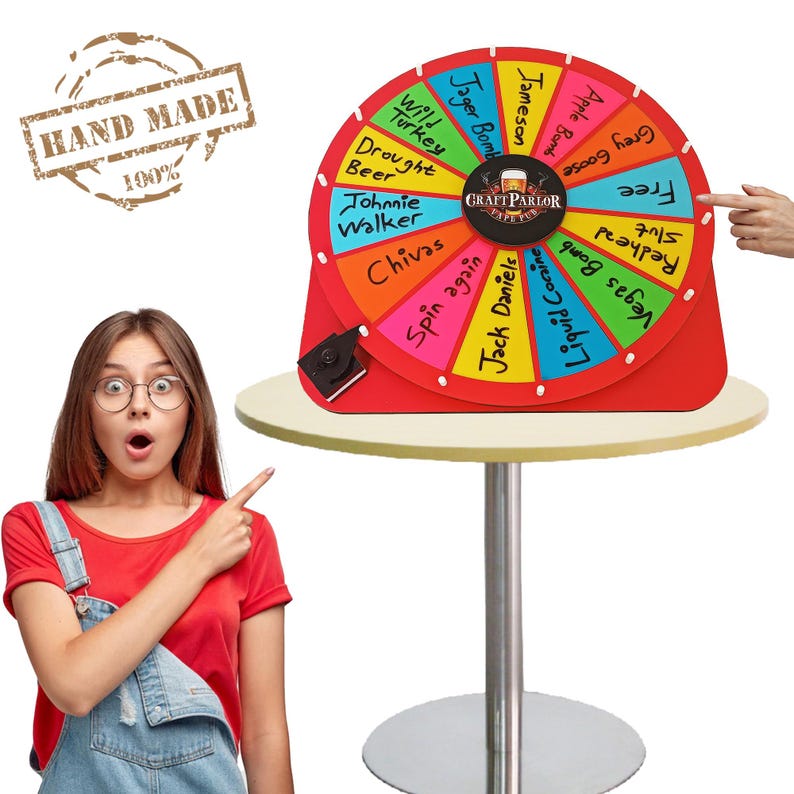 Custom Prize Wheel Fortune Prize Spinner Wheel Spinner Prize Winner ...