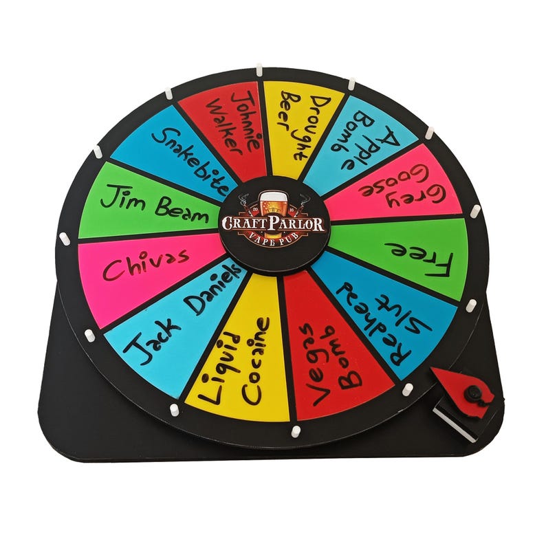 Custom Prize Wheel Fortune Prize Spinner Wheel Spinner Prize Winner ...