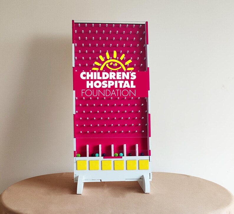 Custom Plinko Board - Wood Plinko - Logo Plinko - Trade Show Plinko ...