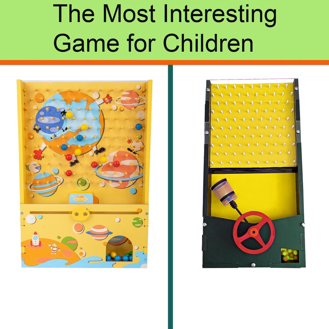 Plinko Board Game – Yard Game - Marble Race - Game Room - Carnival Game ...