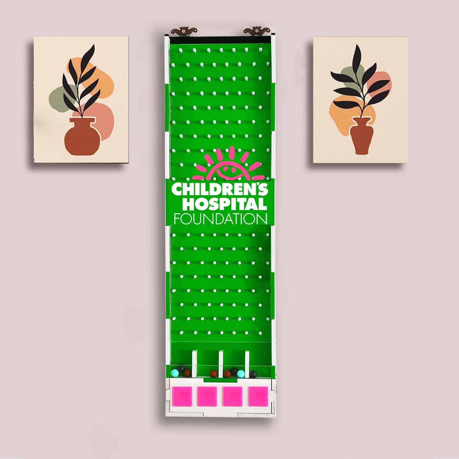 Custom Plinko Board - Wood Plinko - Logo Plinko - Trade Show Plinko ...