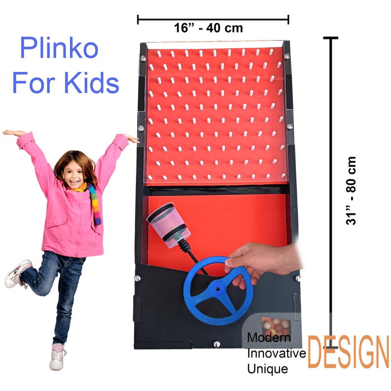 Kids Games - Fun Games - Plinko Board Game – Yard Game - Marble Race ...