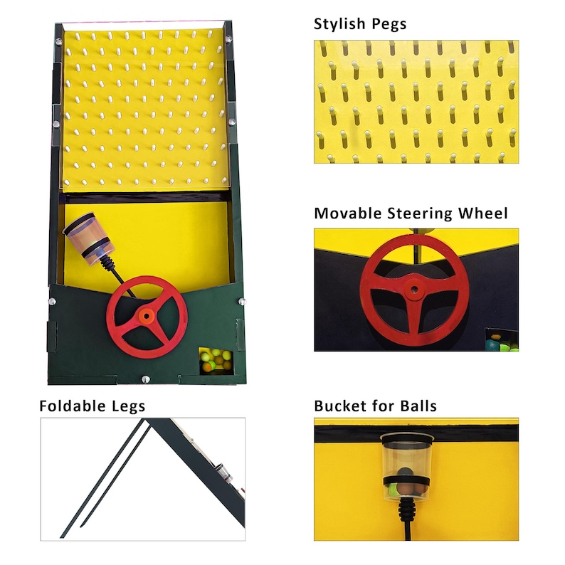 Plinko Board Game – Yard Game - Marble Race - Game Room - Carnival Game ...