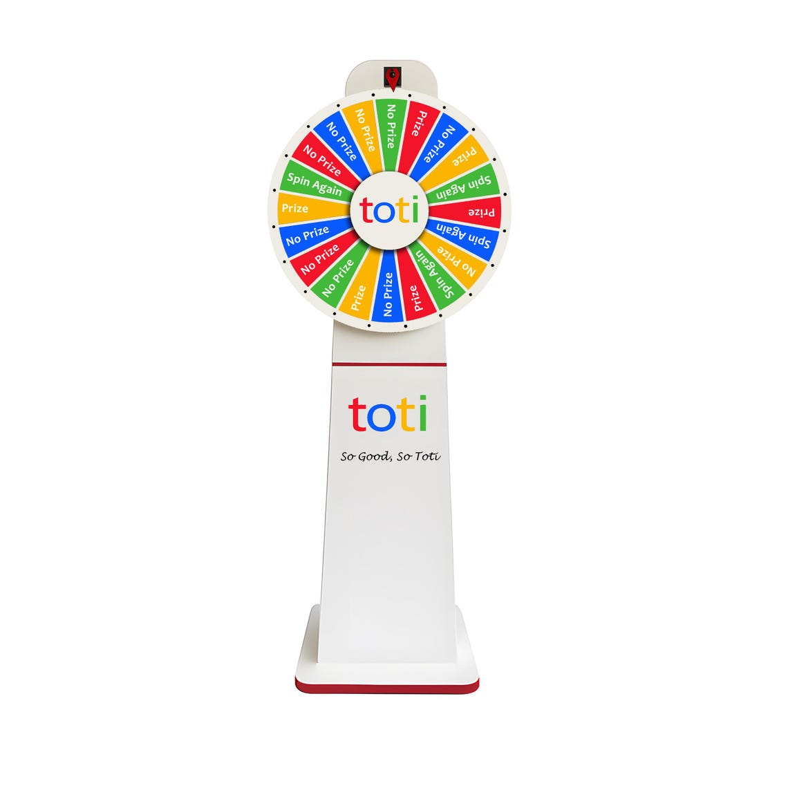 Large Custom Prize Wheel – Wooden Giant Spinning Wheel for Business ...
