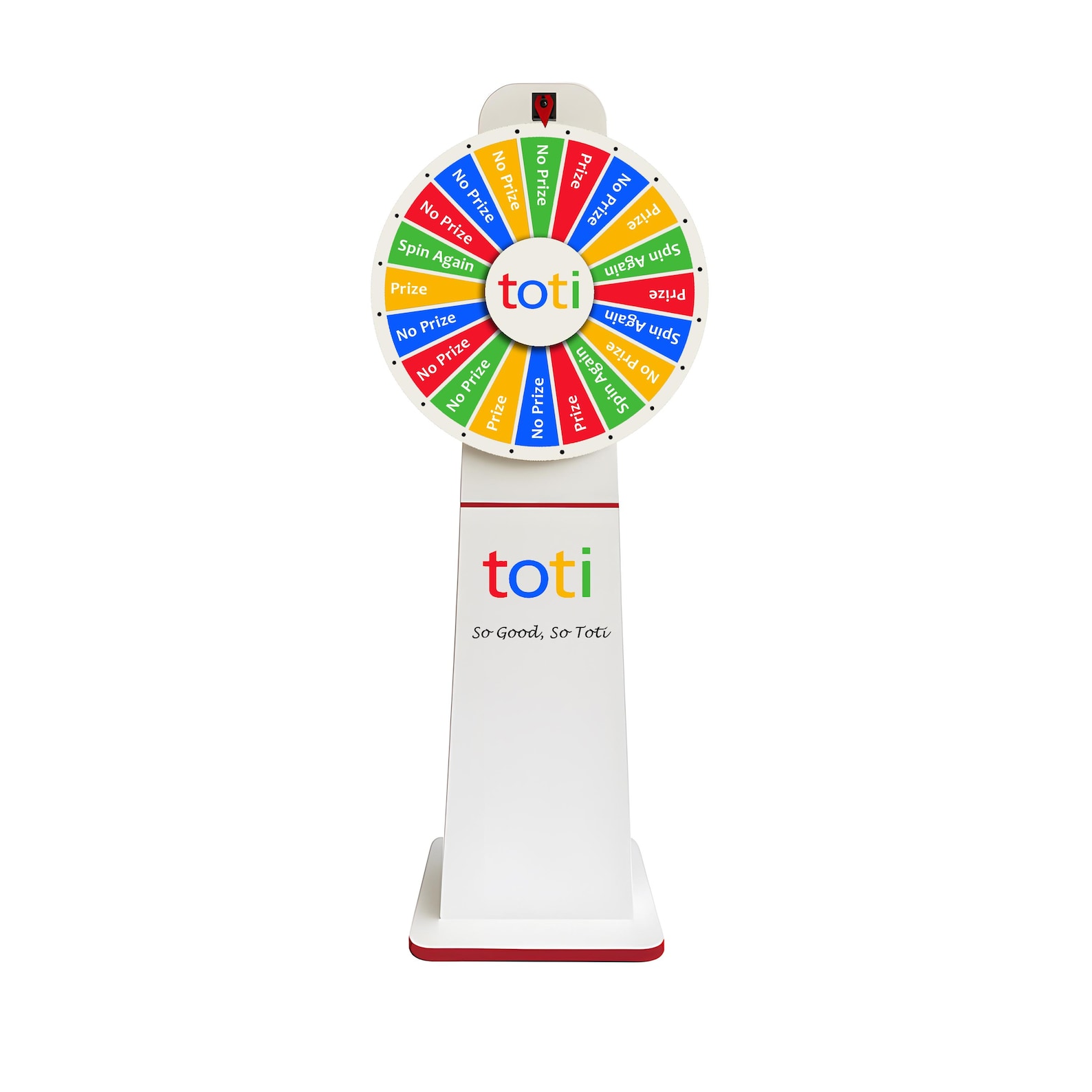 Large Custom Prize Wheel – Wooden Giant Spinning Wheel for Business ...