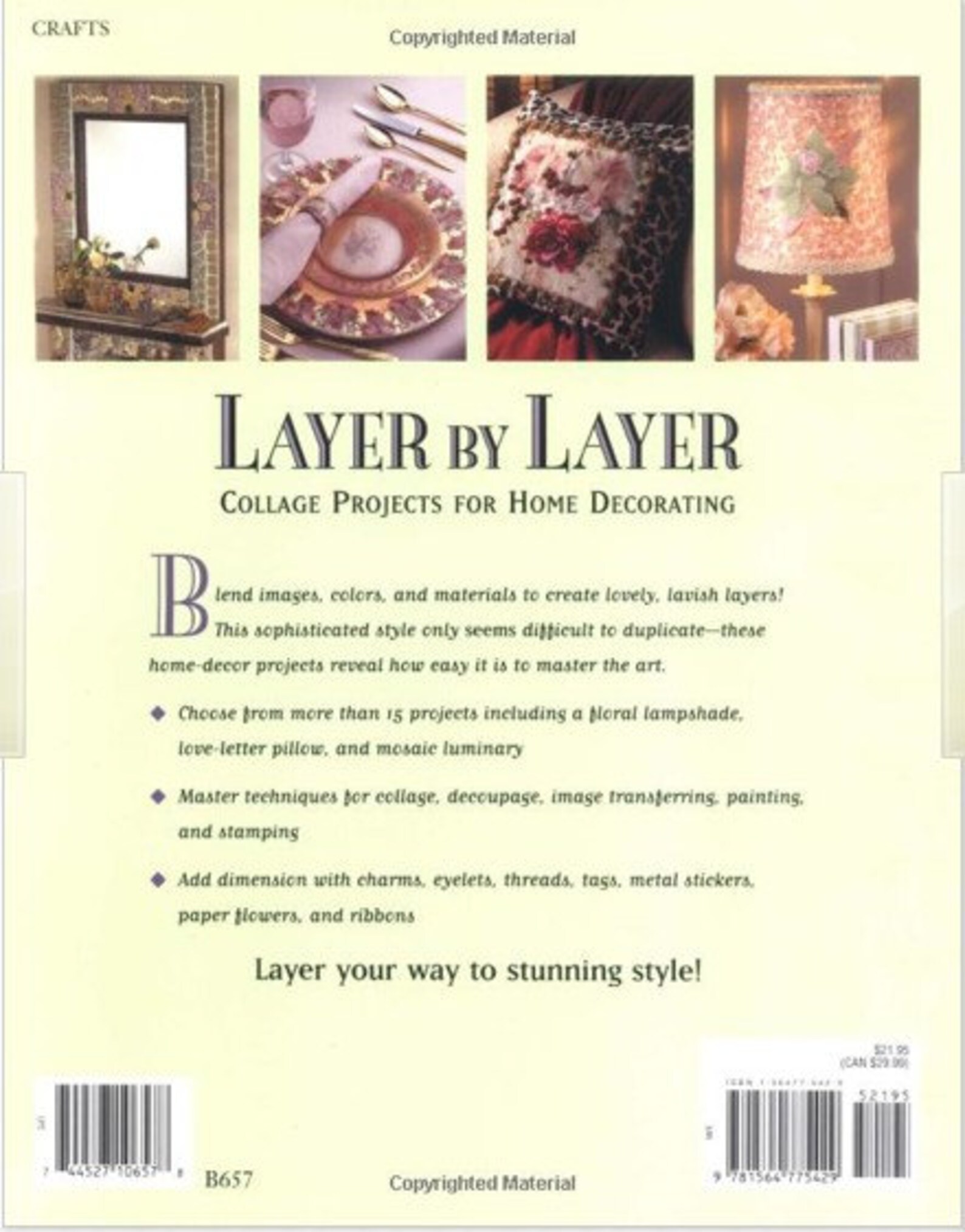 Book Layer by Layer Collage Projects for Home Decorating - Etsy UK