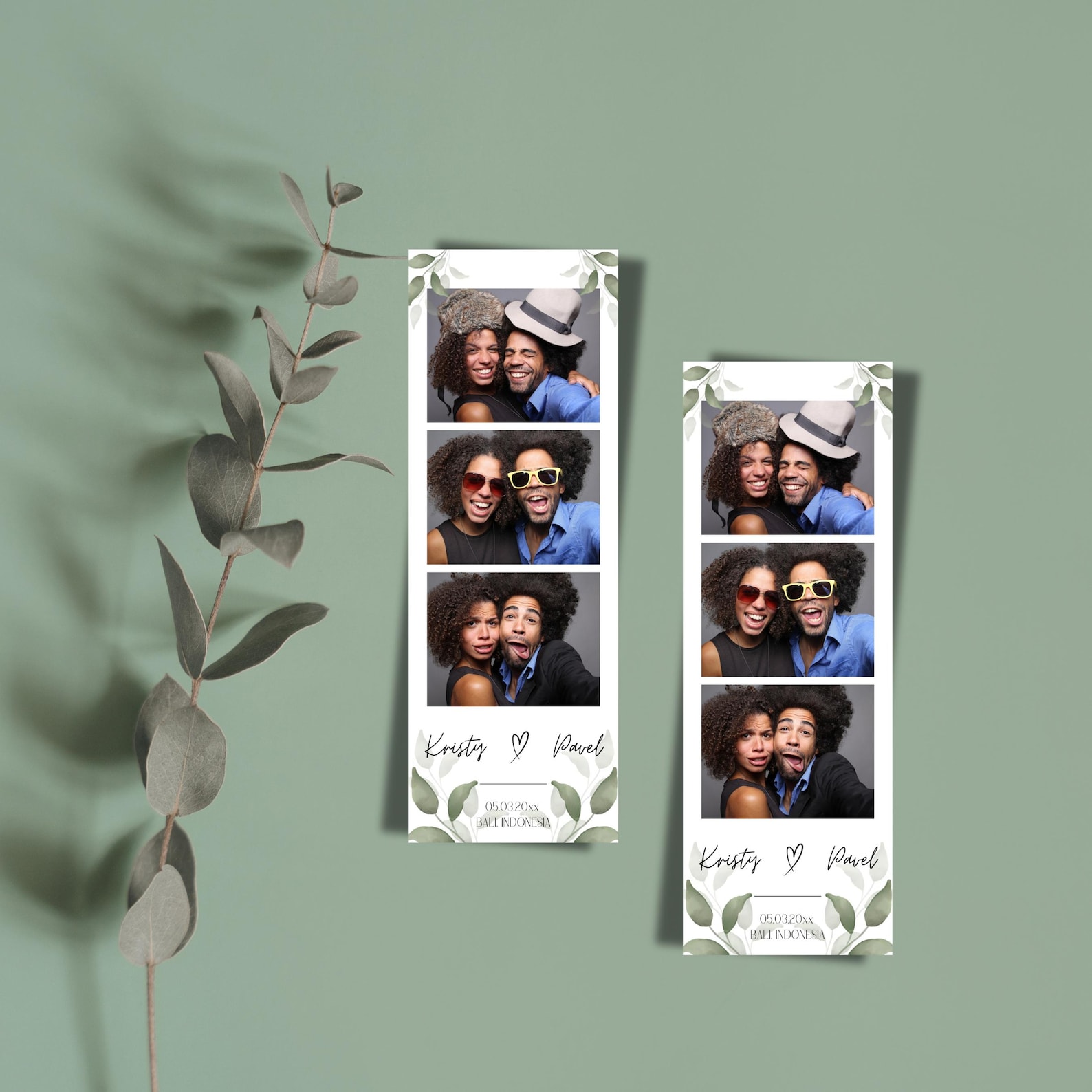 Minimal Photobooth Photobooth Template Wedding Photobooth Backdrop ...