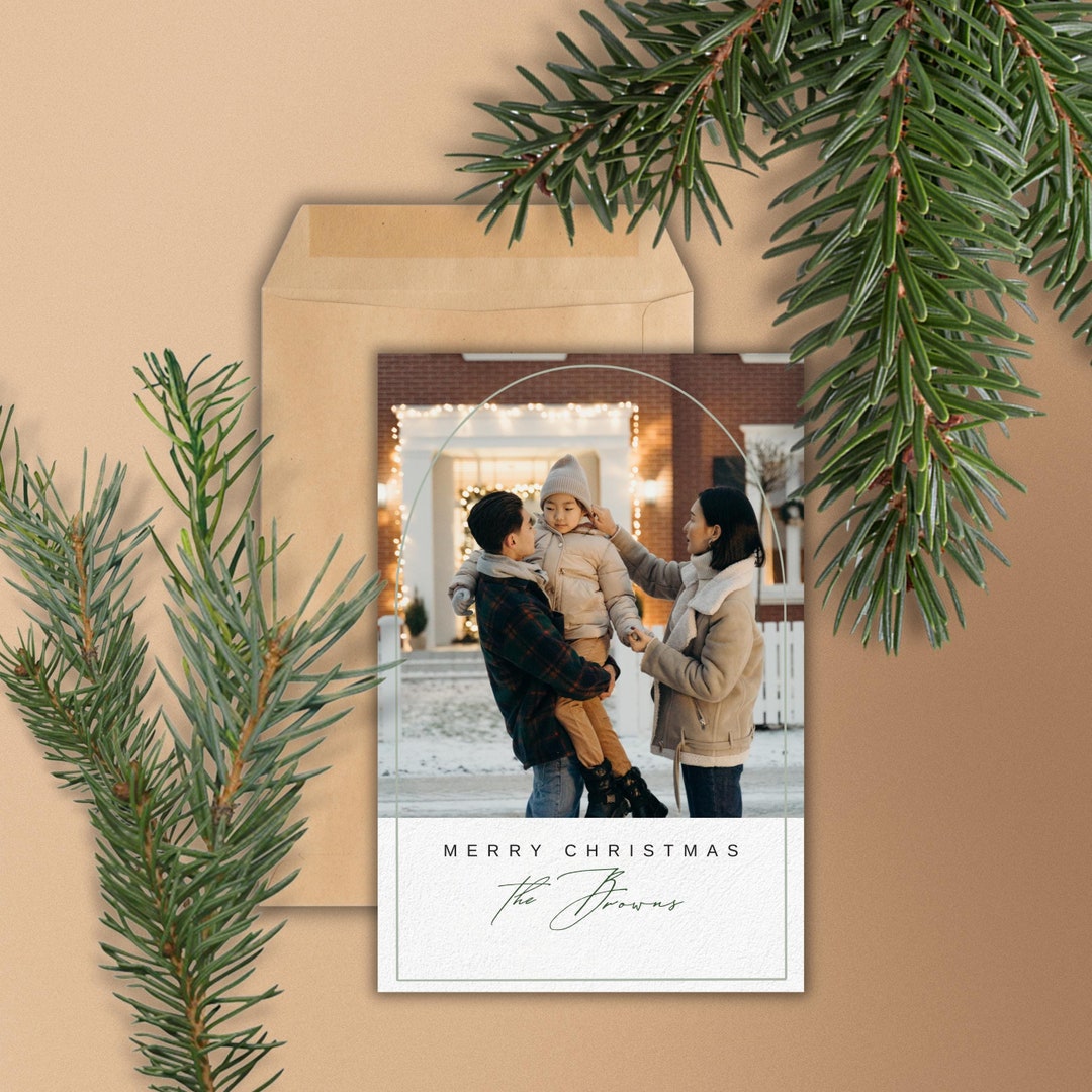 Christmas Photocards Family Card Photos Christmas Family and Friends ...