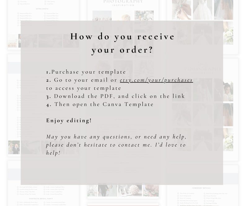 Minimal Photobooth Photobooth Template Wedding Photobooth Backdrop ...