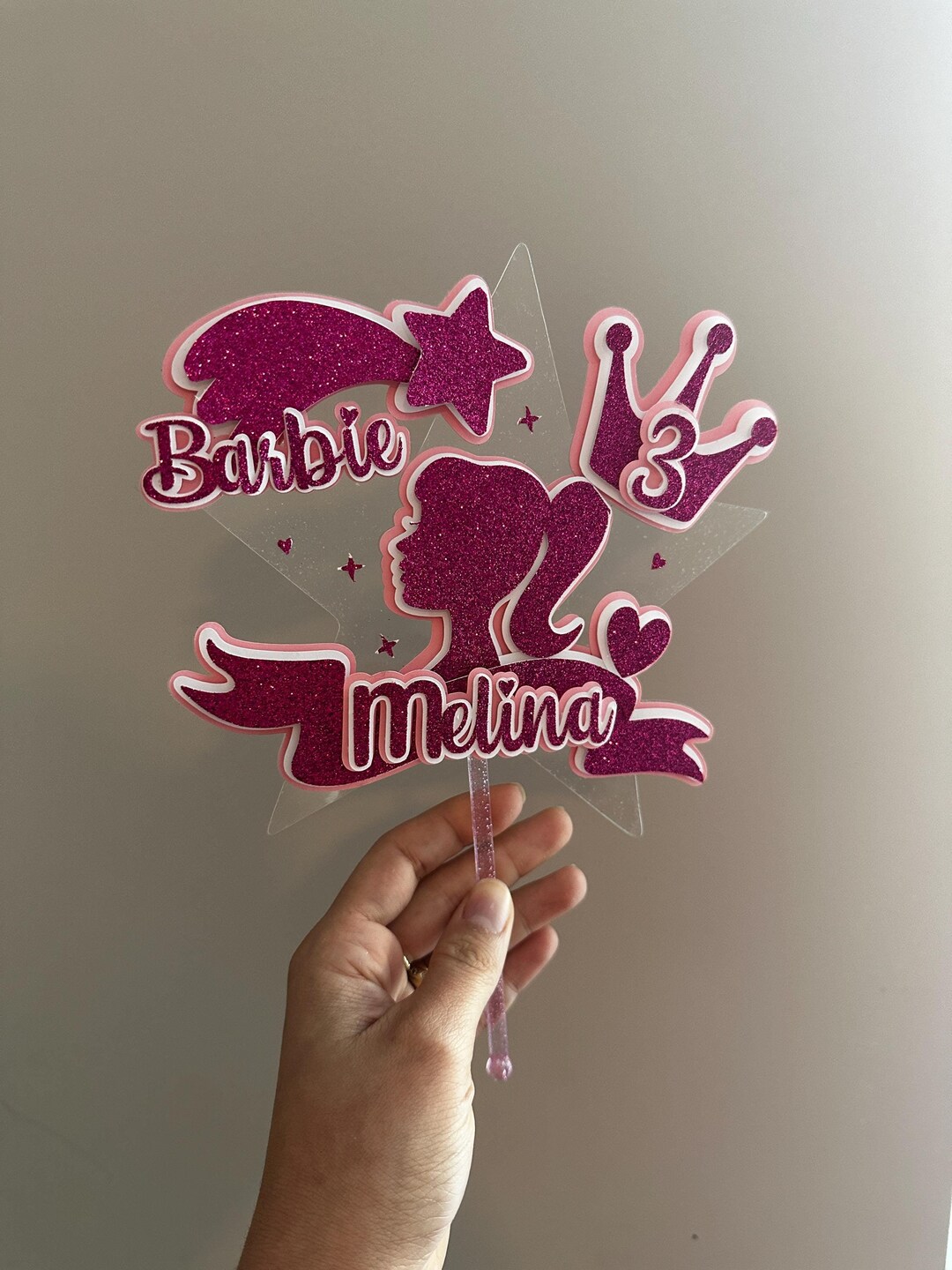 Barbie's Cake Topper - Etsy