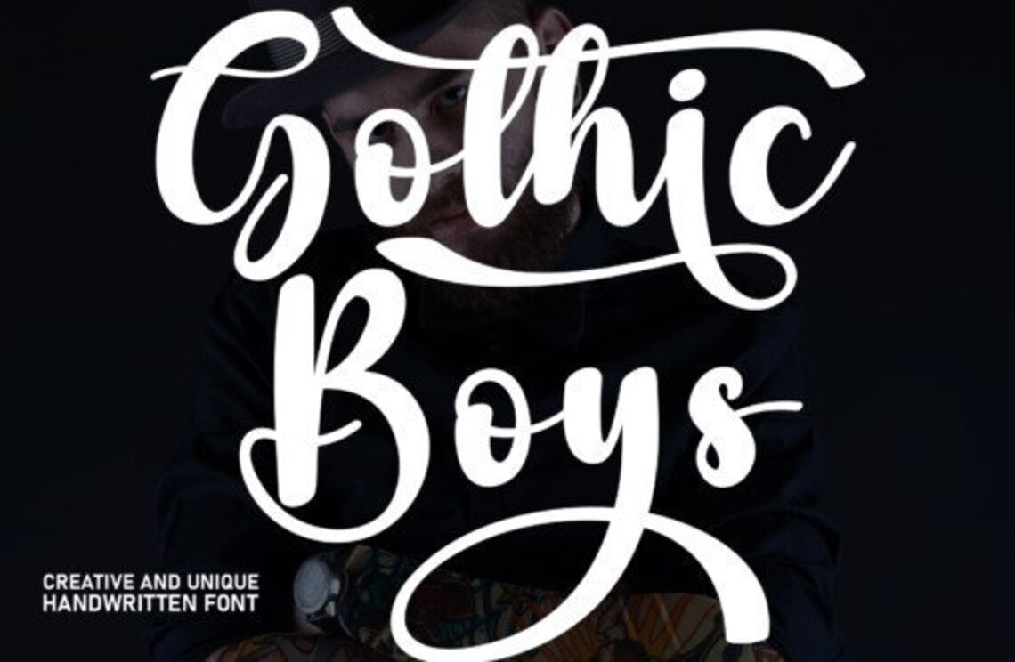 Gothic Boys Font, Groovy Font, Branding Font, Wedding Font, Swash Font ...