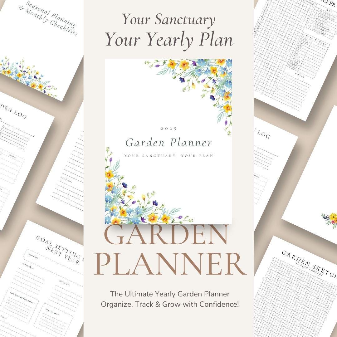 The Ultimate Yearly Garden Planner – Organize, Track & Grow With ...