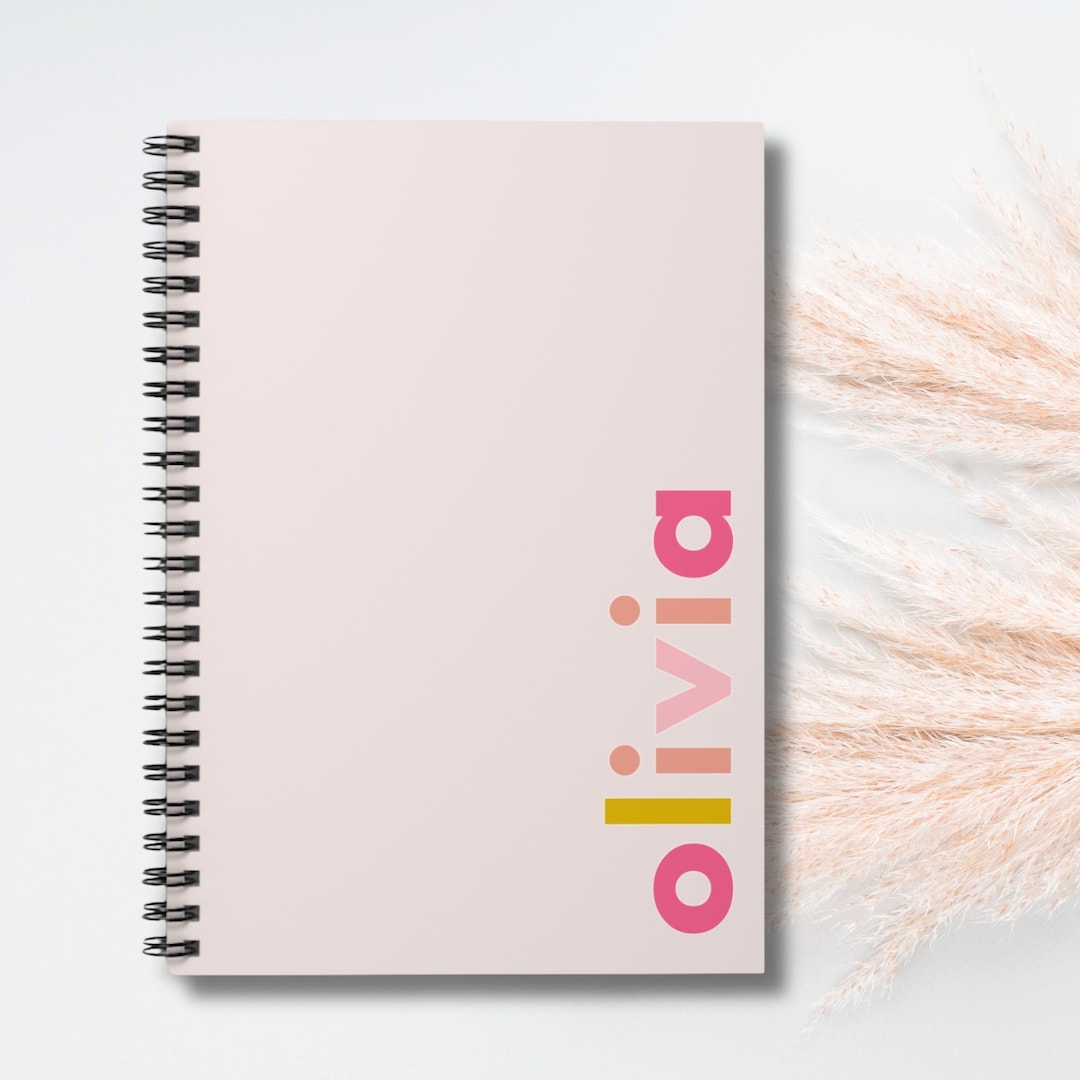 Personalized Kids Notebook: Custom Name, Party Favor, 6" X 8" - Etsy