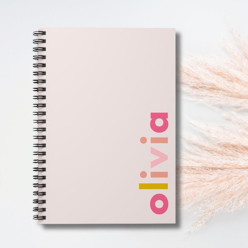 Personalized Notebook - Etsy