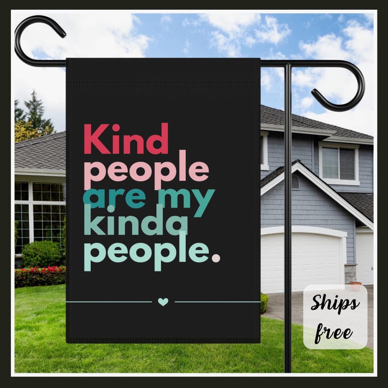 Be Kind Flag - Etsy