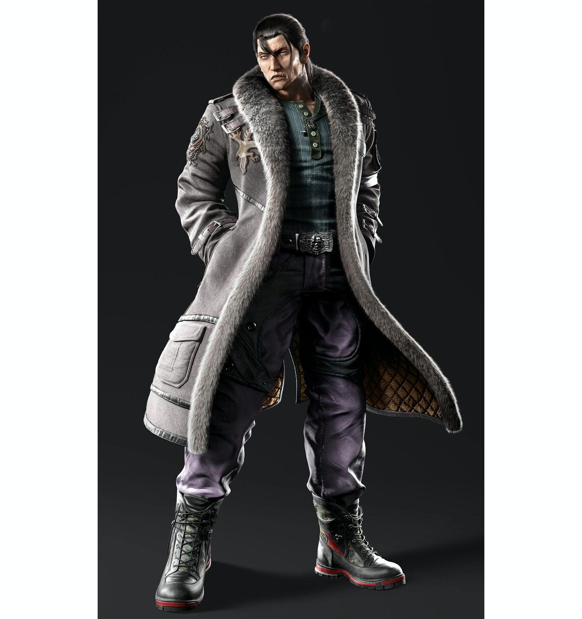 Tekken 8 Fur Coat, Segei Dragunov Cosplay Coat for Events, Ideal Gift ...