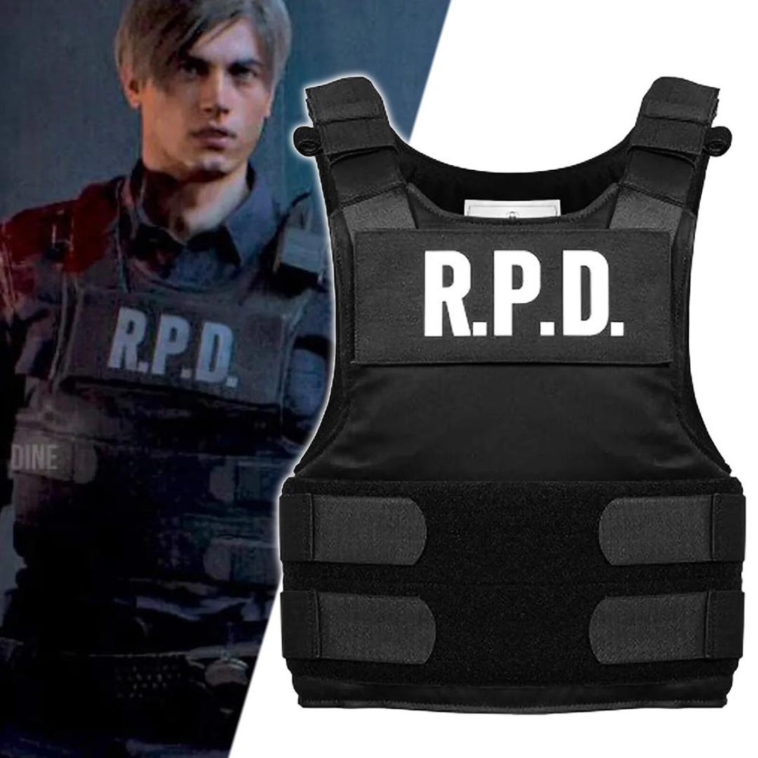 Resident Evil Tactical Vest, Leon Kennedy Costume for Cosplay, Racoon ...