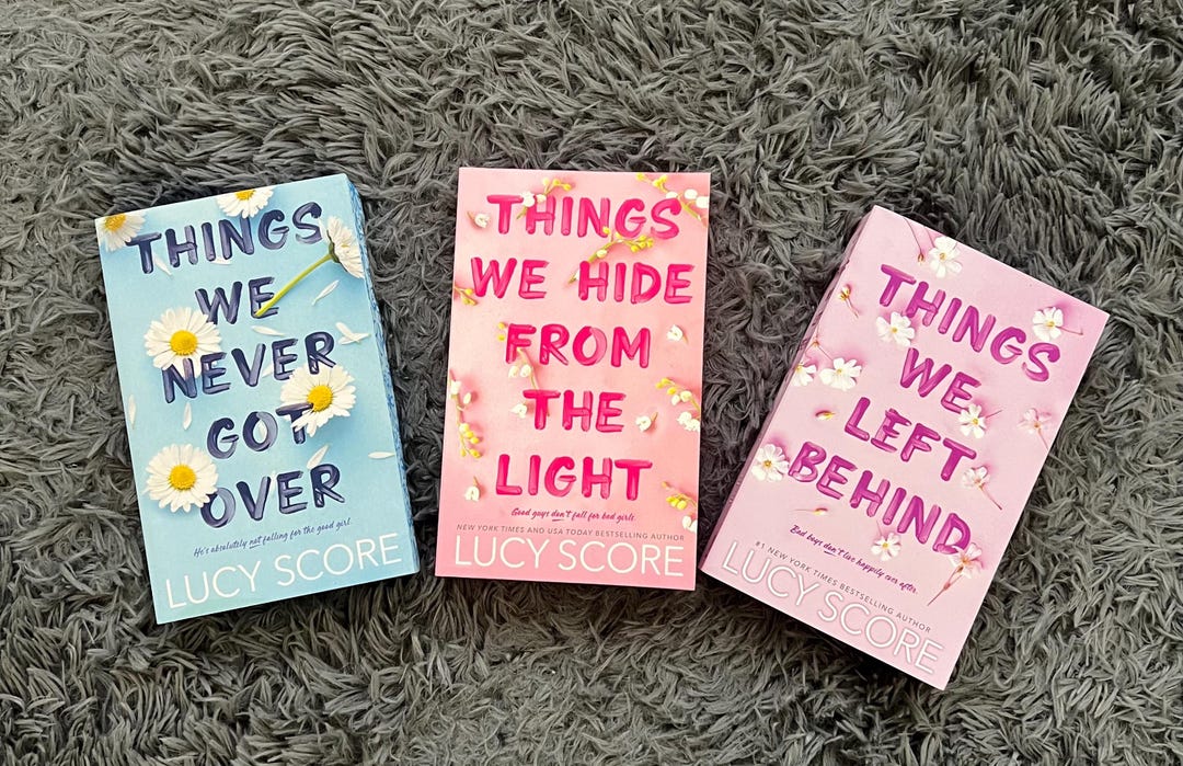 Things We Never Got Over Series PB Custom Sprayed Edges - Etsy