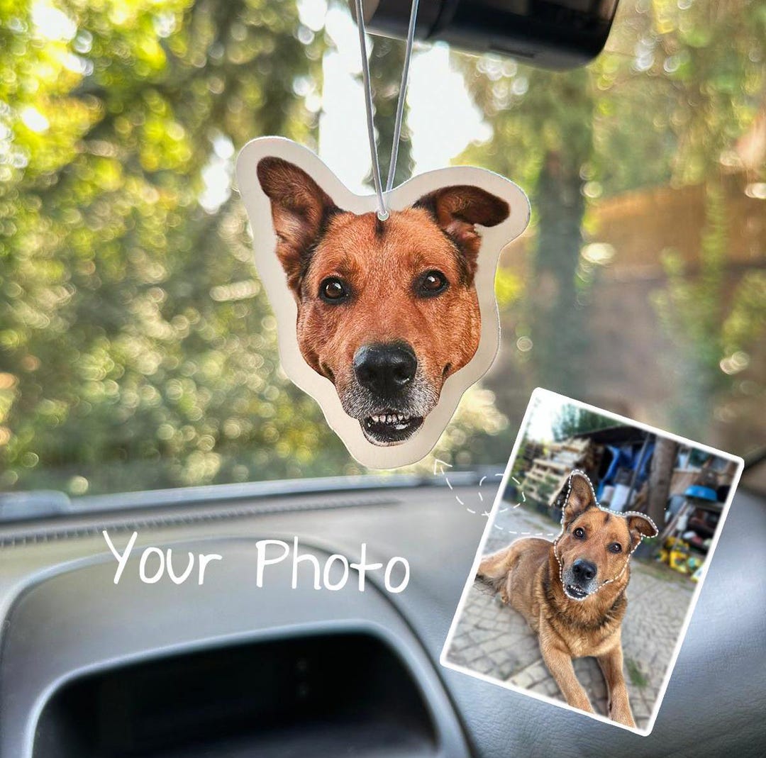 Personalized Custom Shape Car Air Freshener With Your Photo - Etsy