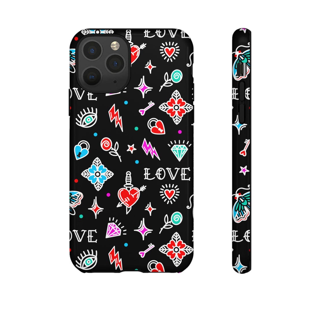 Tough Cases, Old School Tattoo Love Bold Vintage Phone Accessories ...