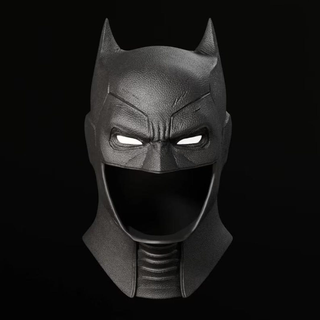 Realistic Vigilante Batman Mask Cosplay Textured Batman Helmet DC ...