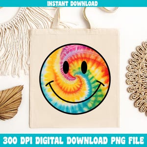 Tie Dye Smiley Face Png Bundle Smiley Face Clipart Happy Face Png Tie ...
