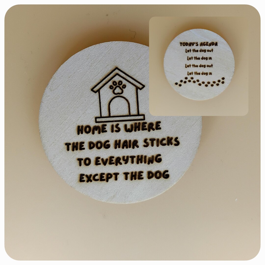 Novelty Magnets, Dog Magnets, Magnets,wood Magnets,fridge Magnets,pet ...