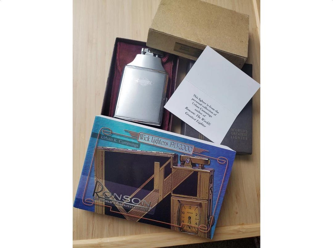 Ronson Mastercase Chrome Vintage Art Deco, From Urban Cummings Personal ...