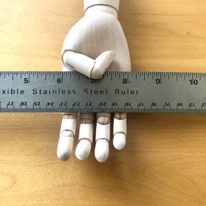 6 Inch Wooden Mannequin DISPLAY HAND SMALL - Manikin New - Etsy