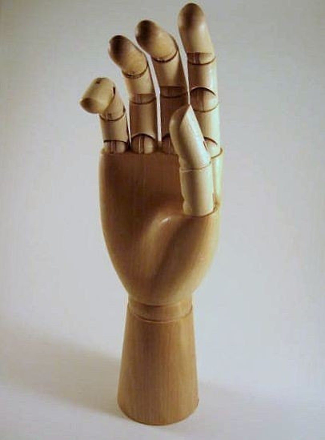 ONE 12" Wooden Mannequin Hand - LARGE NEW - Etsy