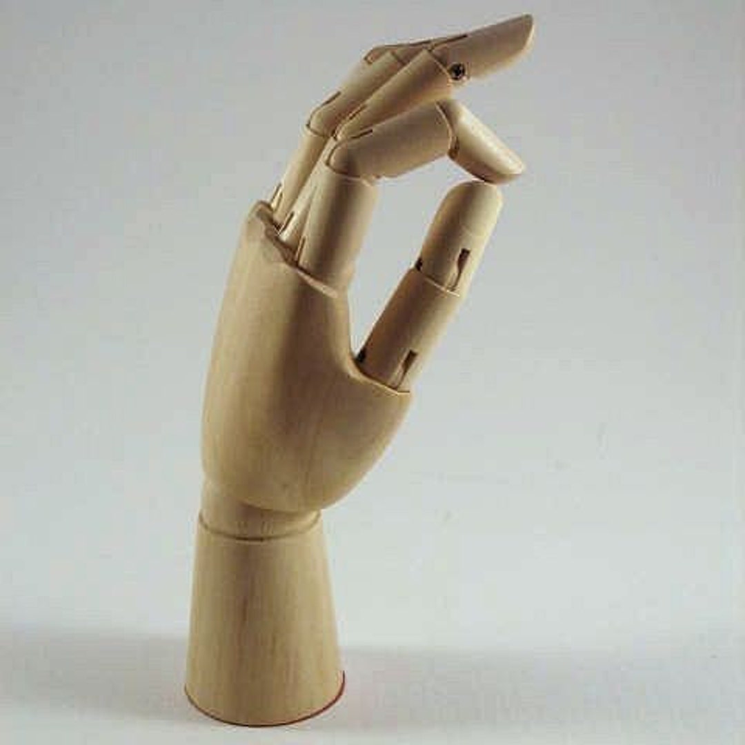 Wooden 10" HAND Mannequin Manikin Display MEDIUM 10" - New - Etsy