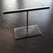 SHORT Metal Jewelry Display Stand in Natural Steel - ONE Short Style - Etsy