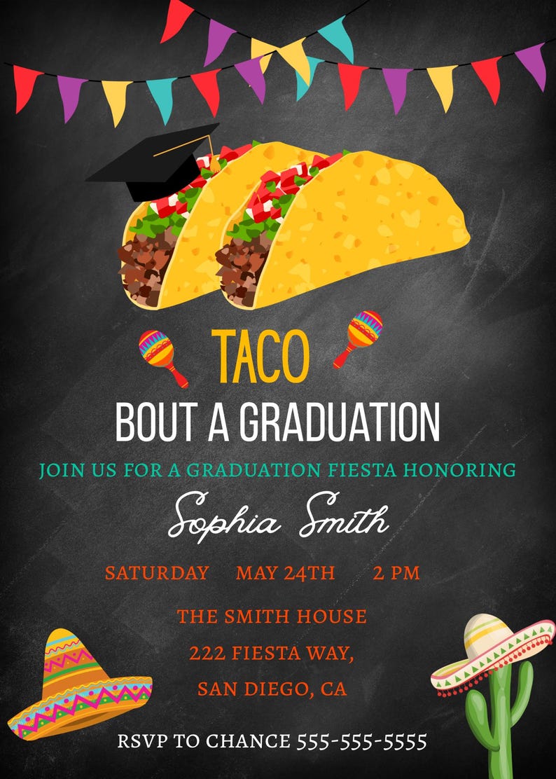 Taco Bout Graduation - Etsy