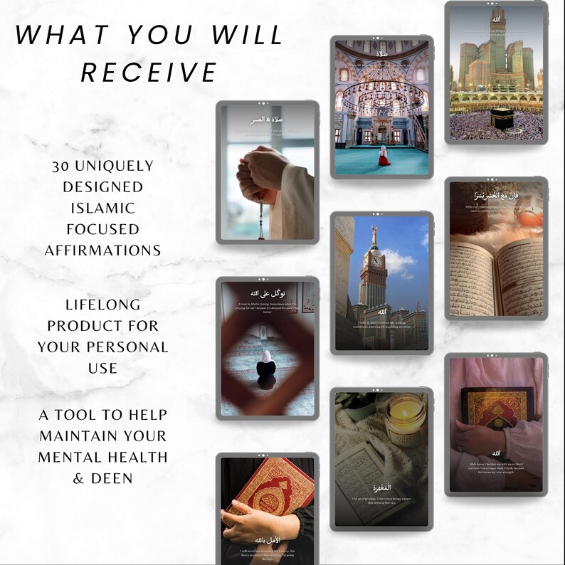 31 Daily Islamic Affirmation Wallpapers iPhone Samsung - Etsy