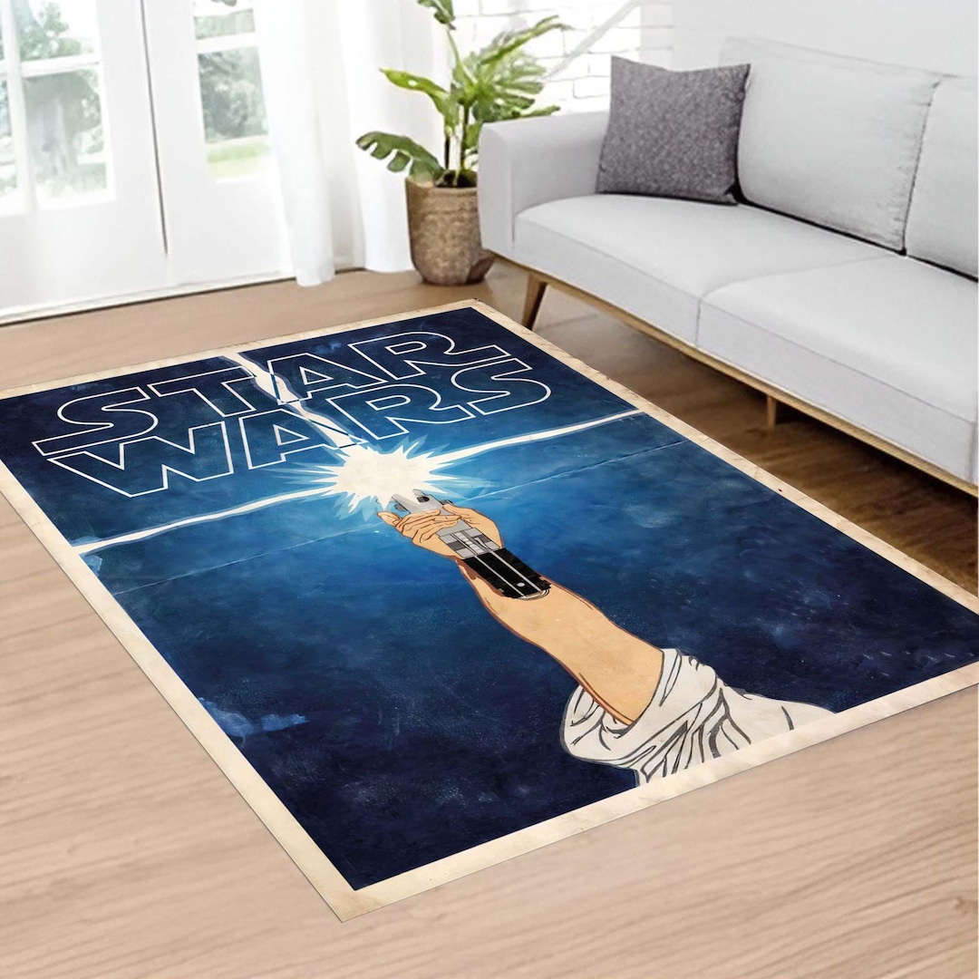 Star Wars Rug, Starwars Rug, Sci Fi Galaxy Rug, Futuristic Space Themed ...