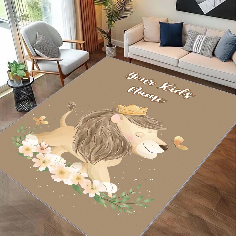 Lion Rug - Etsy